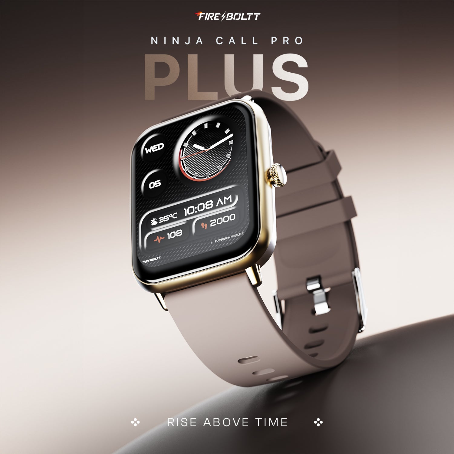Ninja Call Pro Plus BT Calling Smartwatch | 46.48mm (1.83 inch) Display ...