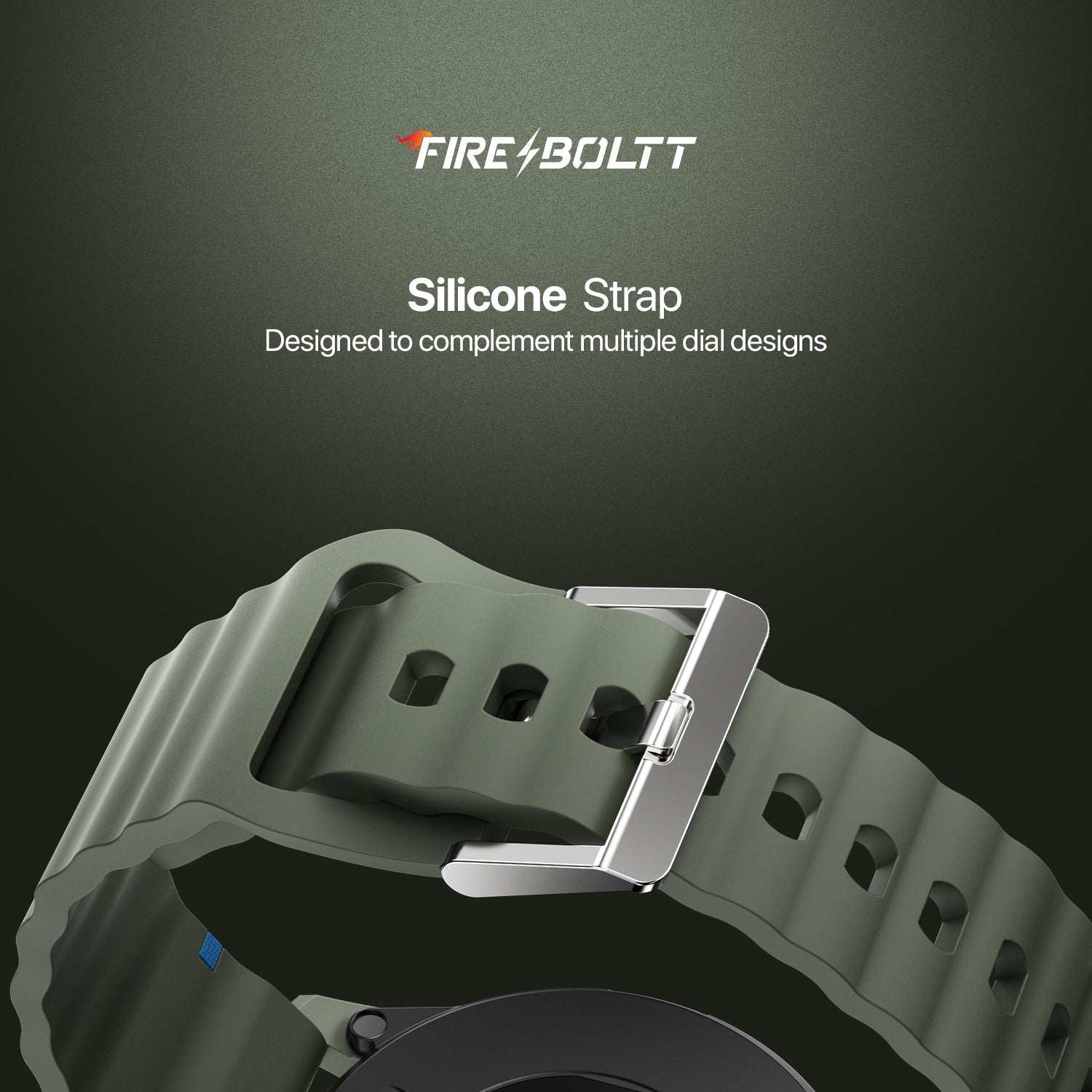 ActiveFlex Silicone Straps 22m – Fire-Boltt