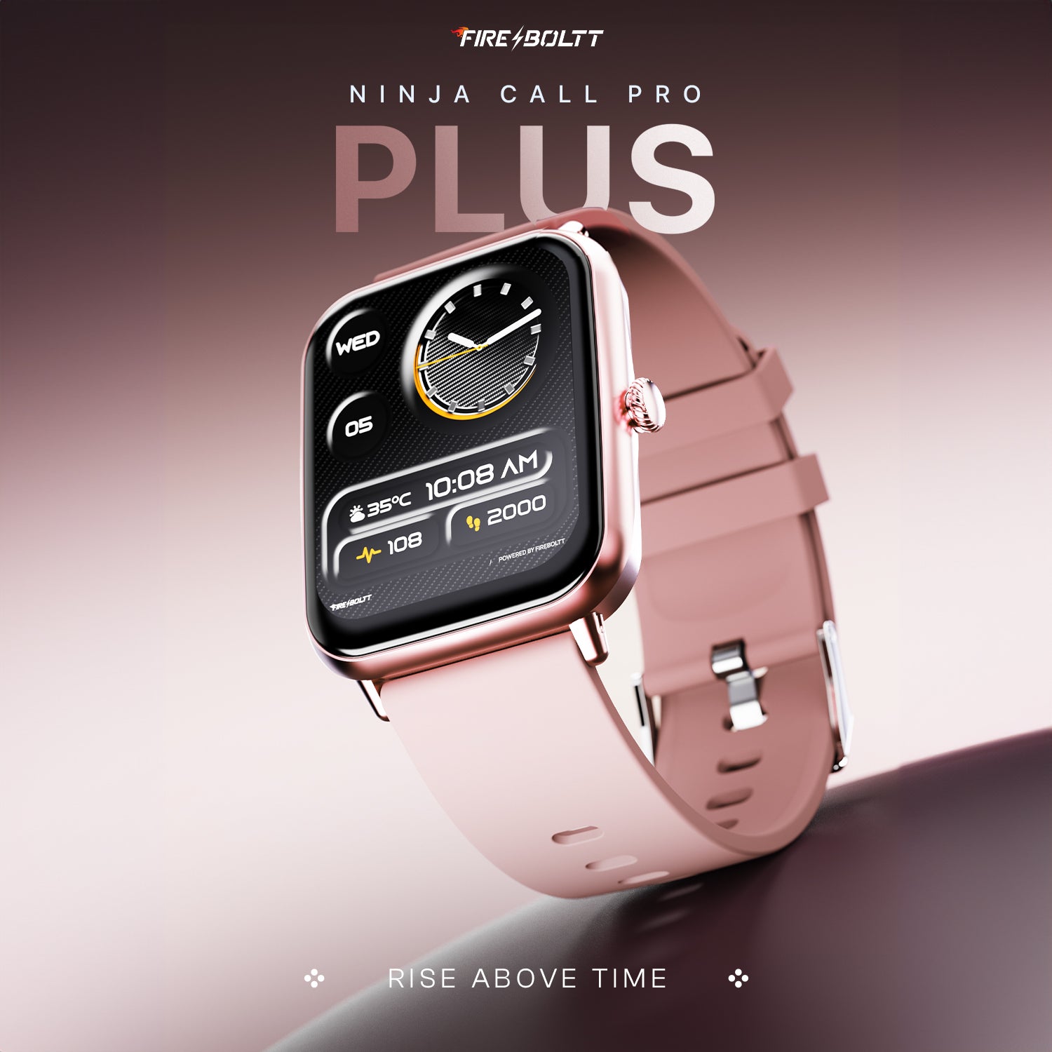Ninja Call Pro Plus BT Calling Smartwatch | 46.48mm (1.83 inch) Display ...