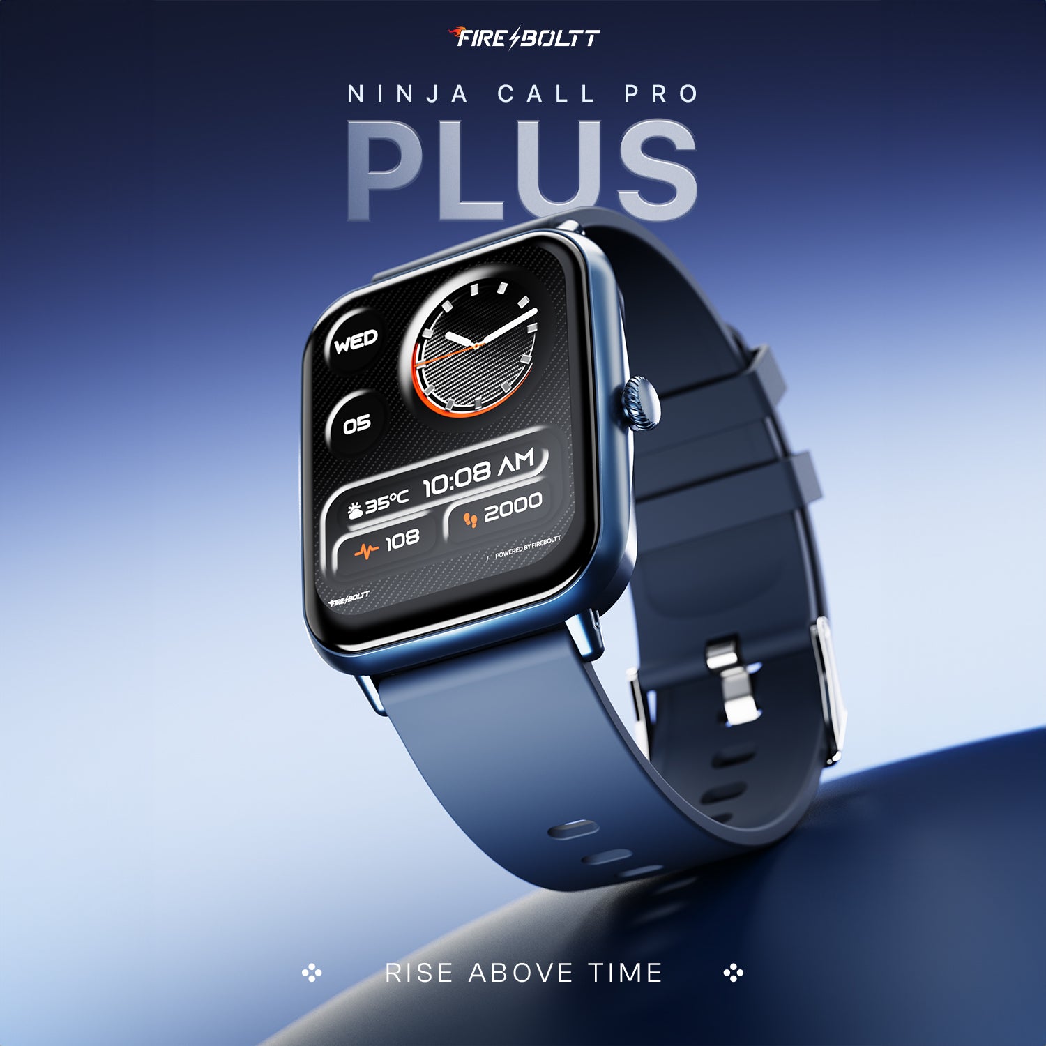 Ninja Call Pro Plus BT Calling Smartwatch | 46.48mm (1.83 inch) Display ...