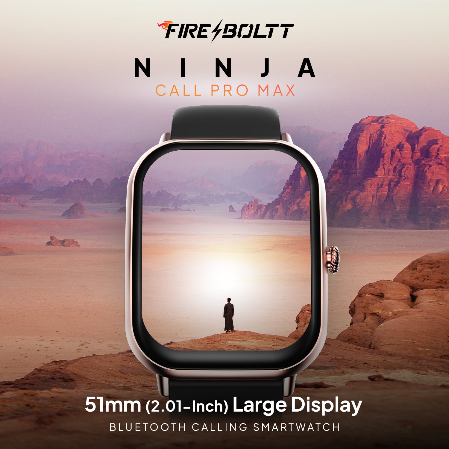 Ninja Call Pro Max with a 51mm (2.01 inch) Display and BT Calling ...