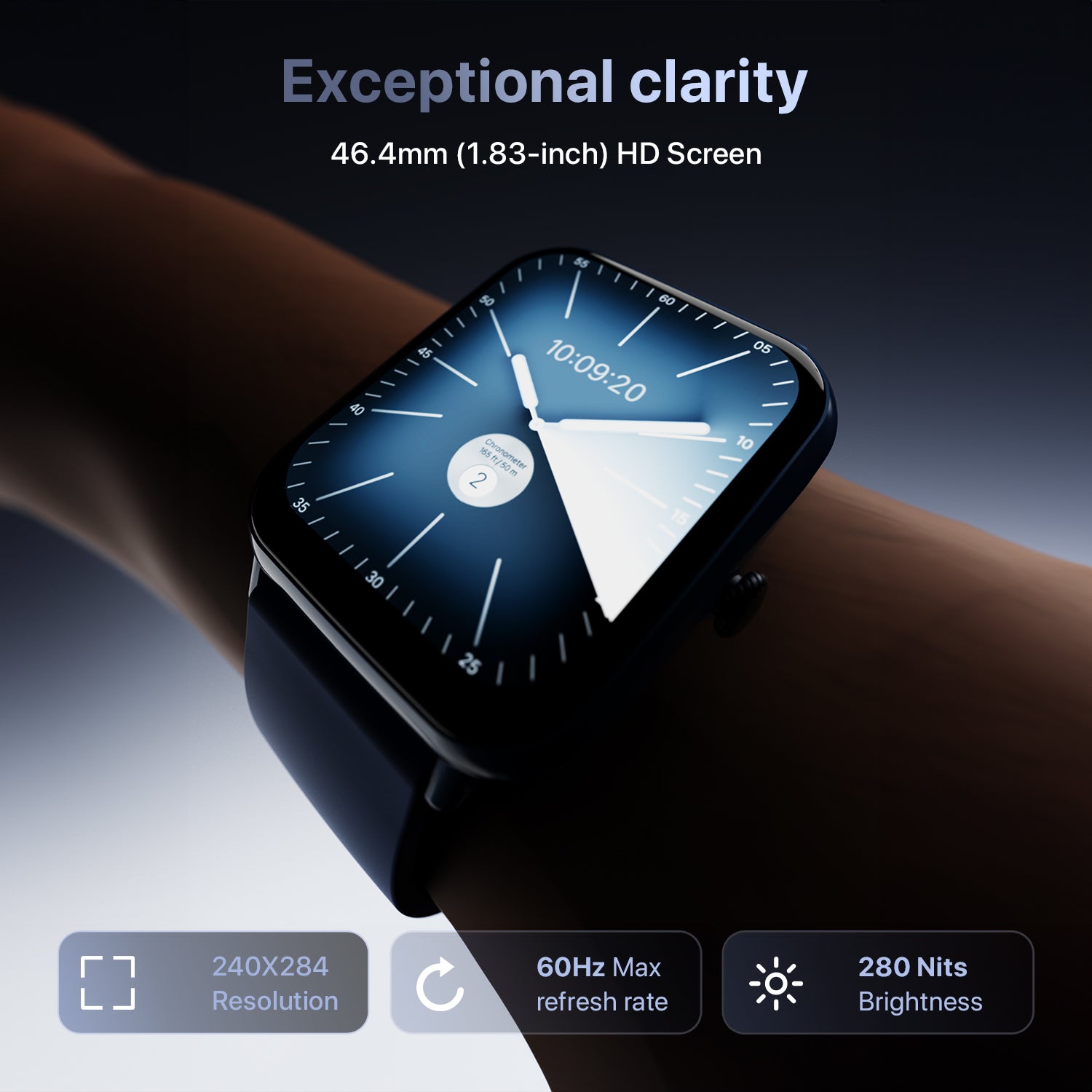 Ninja Call Pro Plus BT Calling Smartwatch | 46.48mm (1.83 inch) Display ...