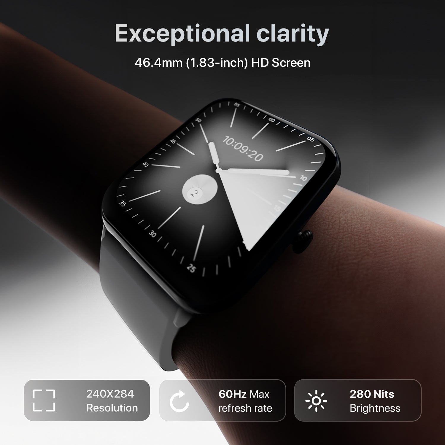 Ninja Call Pro Plus BT Calling Smartwatch | 46.48mm (1.83 inch) Display ...
