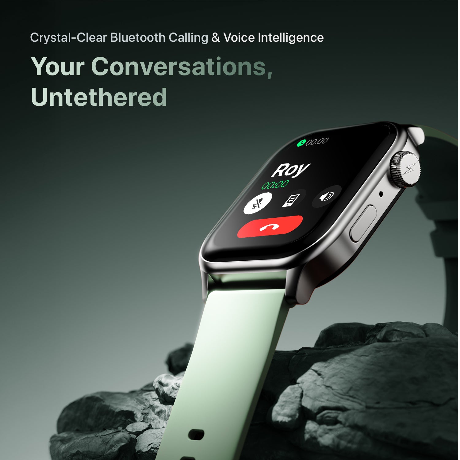Rise Smartwatch With BT Calling | 44.5mm (1.75 inch) Display – Fire-Boltt