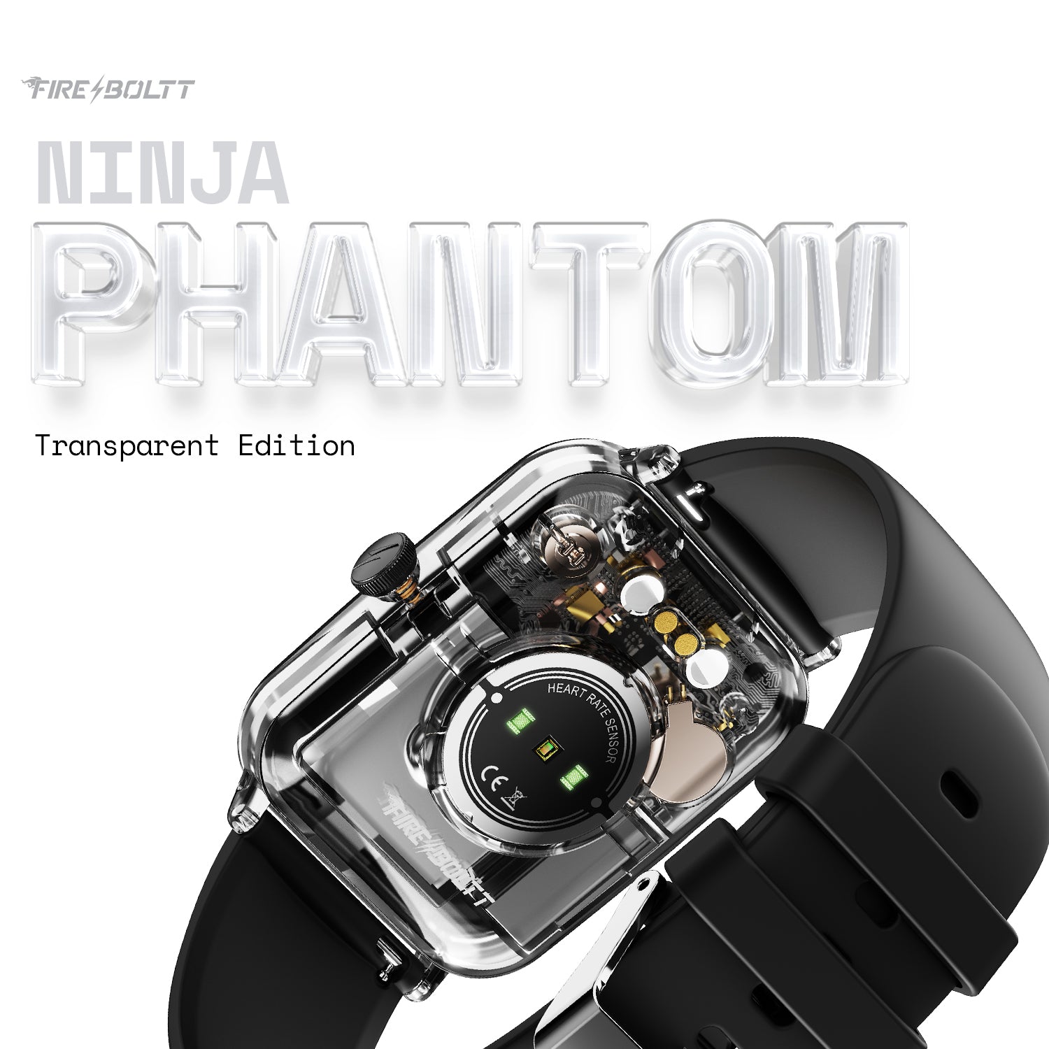 Ninja Phantom with a 51mm (1.83 inch) Display and BT Calling – Fire-Boltt