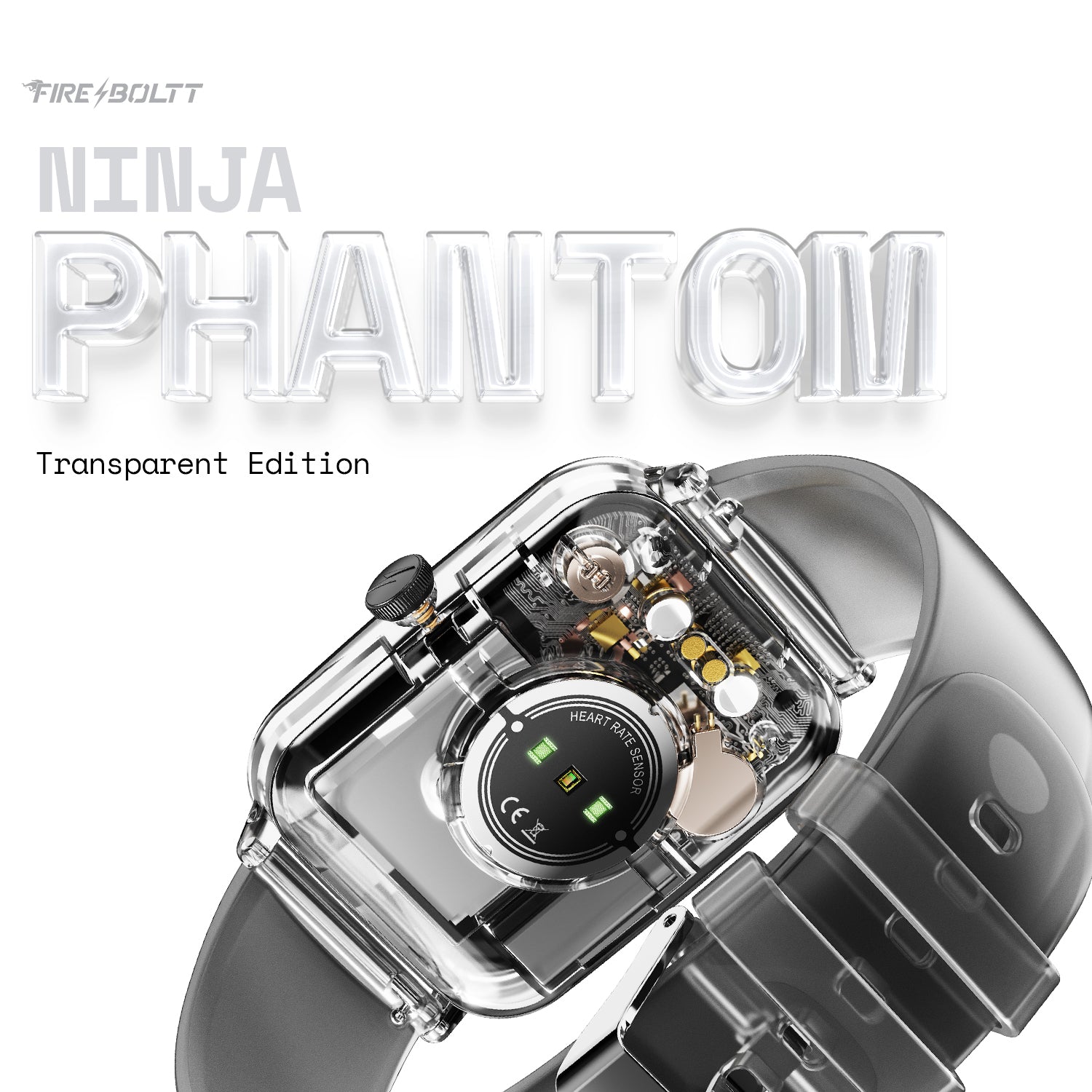 Ninja Phantom with a 51mm (1.83 inch) Display and BT Calling – Fire-Boltt