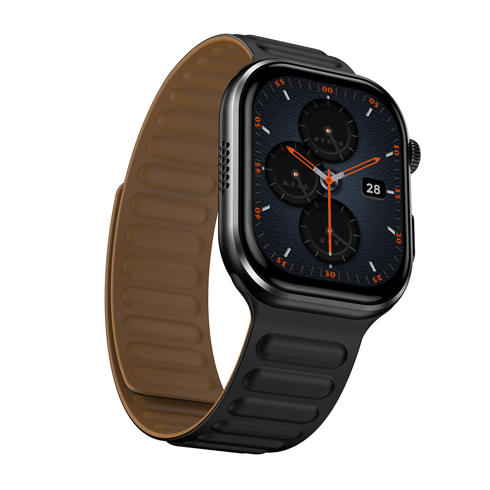 Brillia Pro Smartwatch | AMOLED Display, Bluetooth Calling & Multiple ...