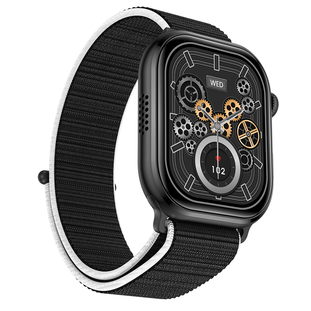 Brillia Pro Smartwatch | AMOLED Display, Bluetooth Calling & Multiple ...