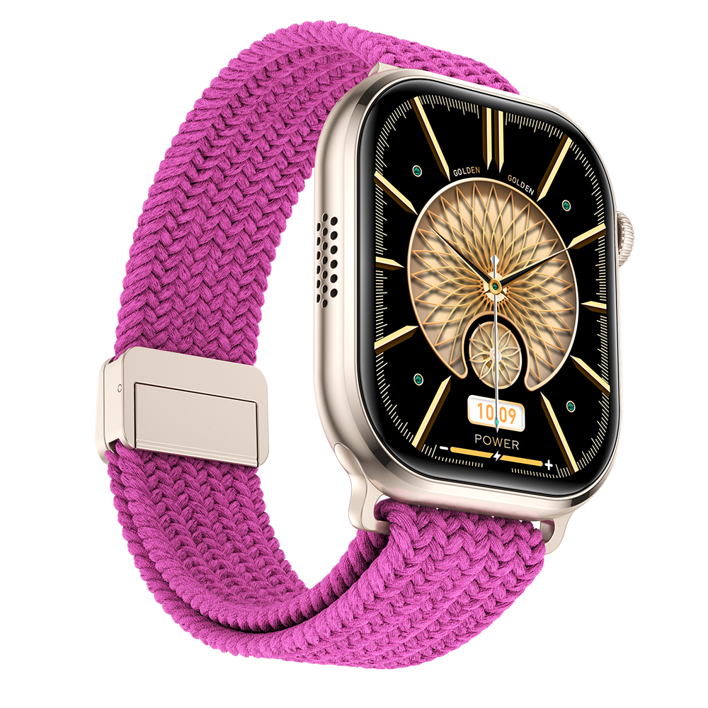 Brillia Pro Smartwatch | AMOLED Display, Bluetooth Calling & Multiple ...