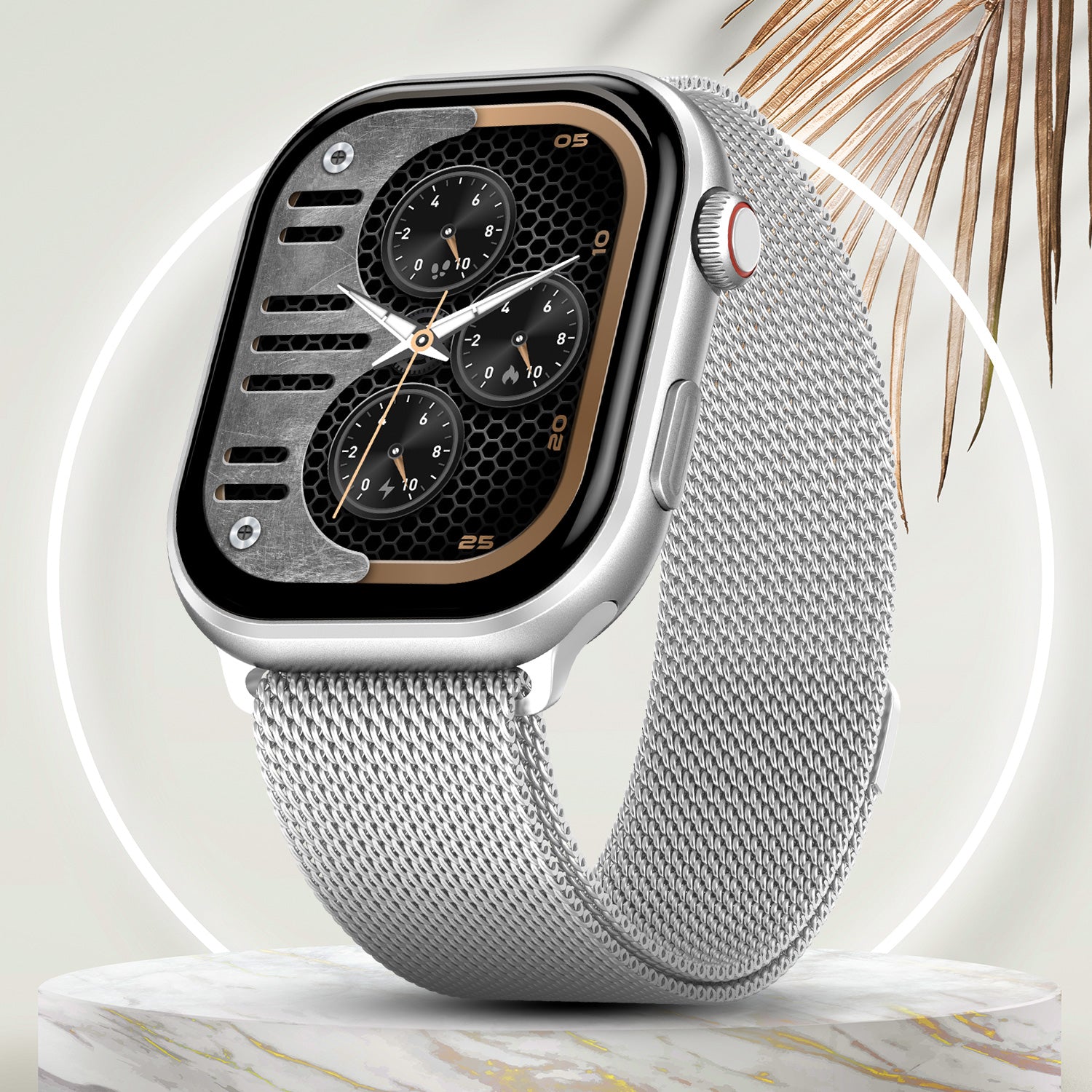 Brillia Pro Smartwatch | AMOLED Display, Bluetooth Calling & Multiple ...
