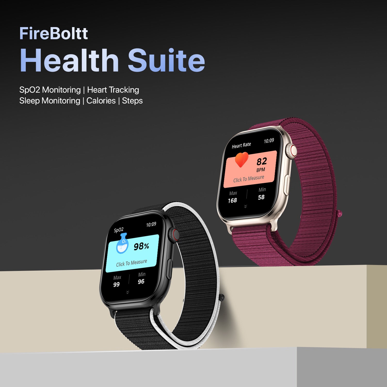 Brillia Pro Smartwatch | AMOLED Display, Bluetooth Calling & Multiple ...