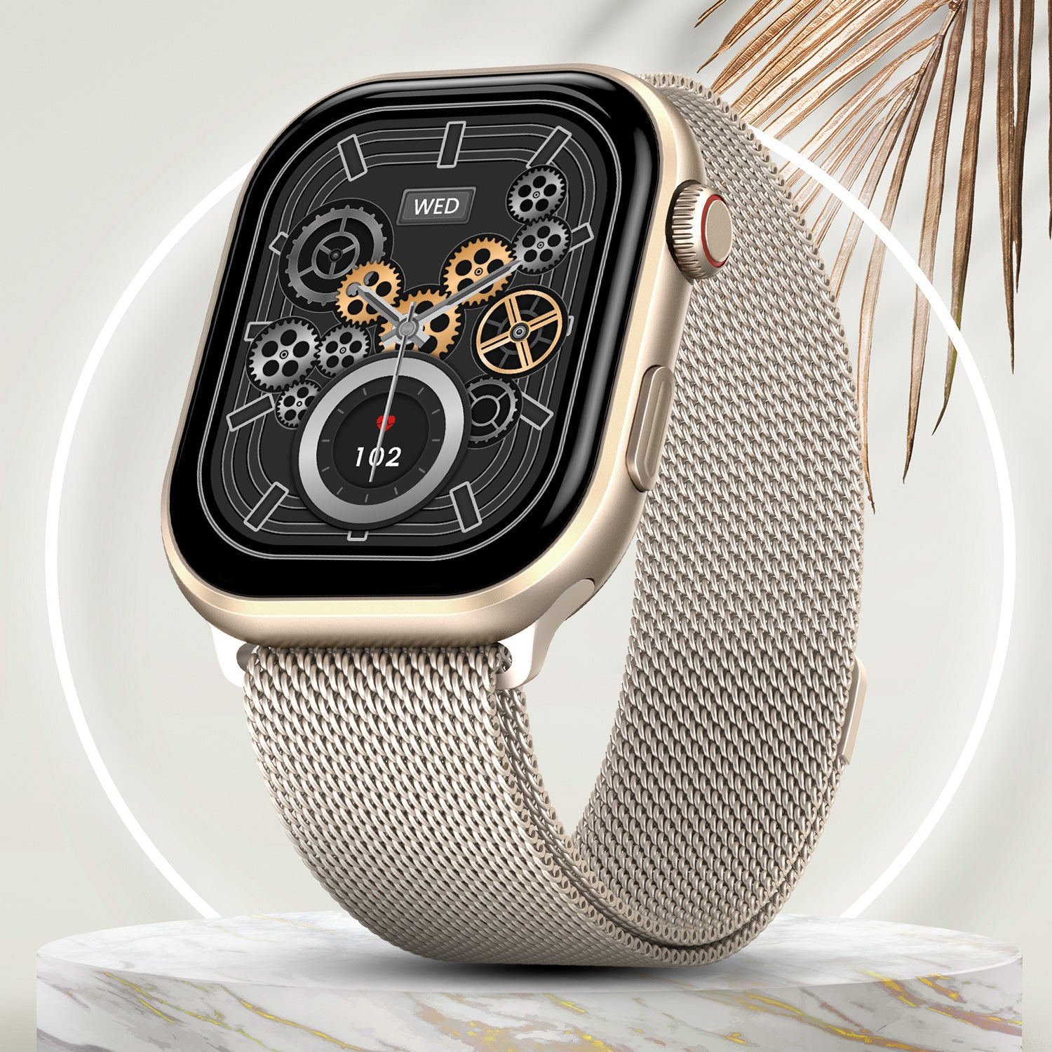 Brillia Pro Smartwatch | AMOLED Display, Bluetooth Calling & Multiple ...