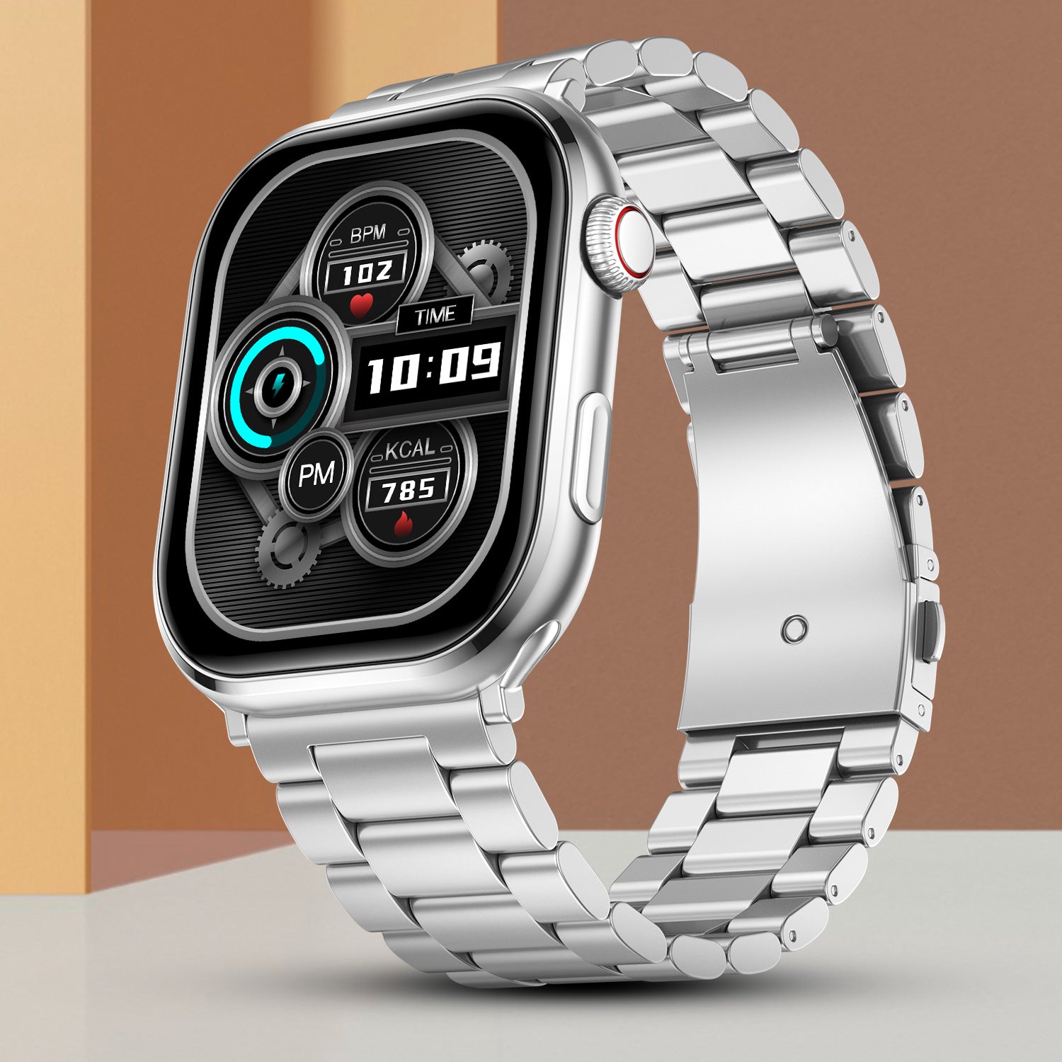 Brillia Pro Smartwatch | AMOLED Display, Bluetooth Calling & Multiple ...