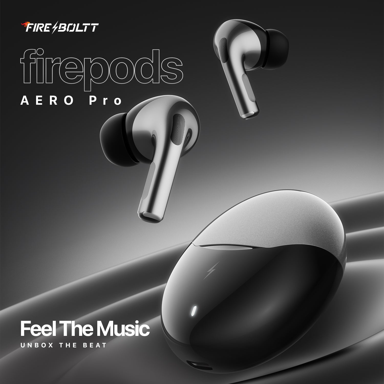 FirePods Aero Pro TWS - Grey – Fire-Boltt