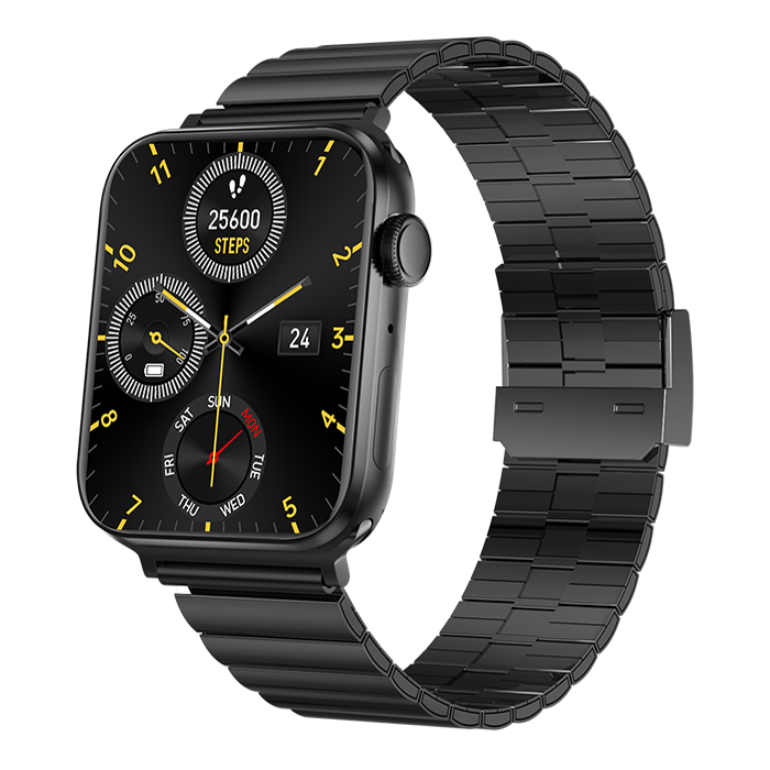 Visionary Ultra Luxury Smartwatch with AMOLED Display & BT Calling ...